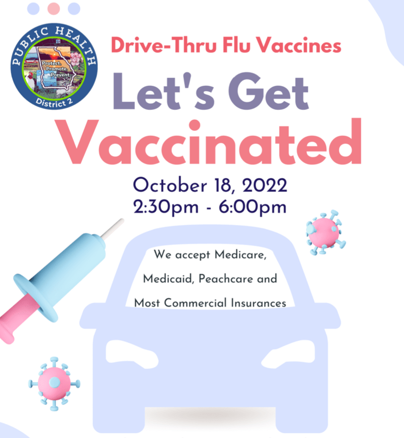 Upcoming Drive-Thru Flu Vaccines - Hall County Schools