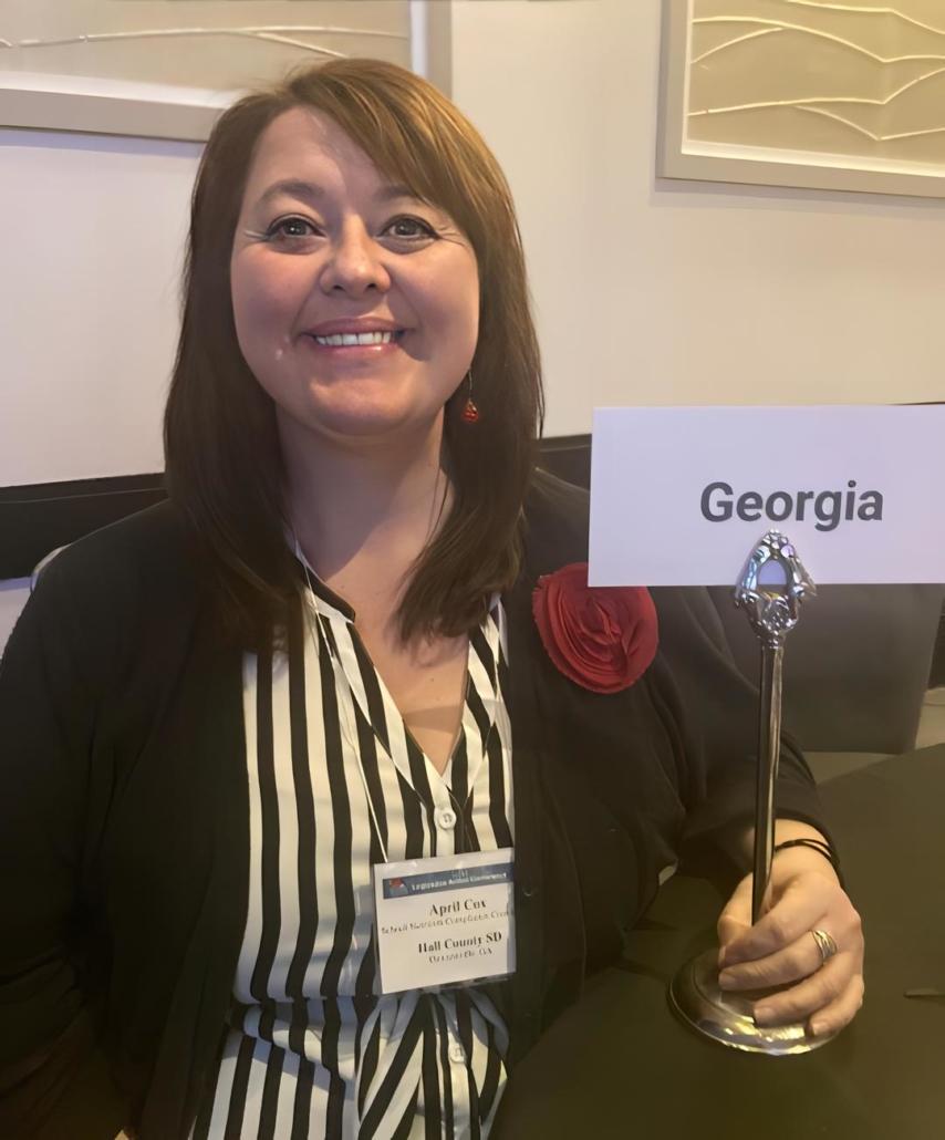 April Cox Elected as President Elect, GSNA - Hall County Schools