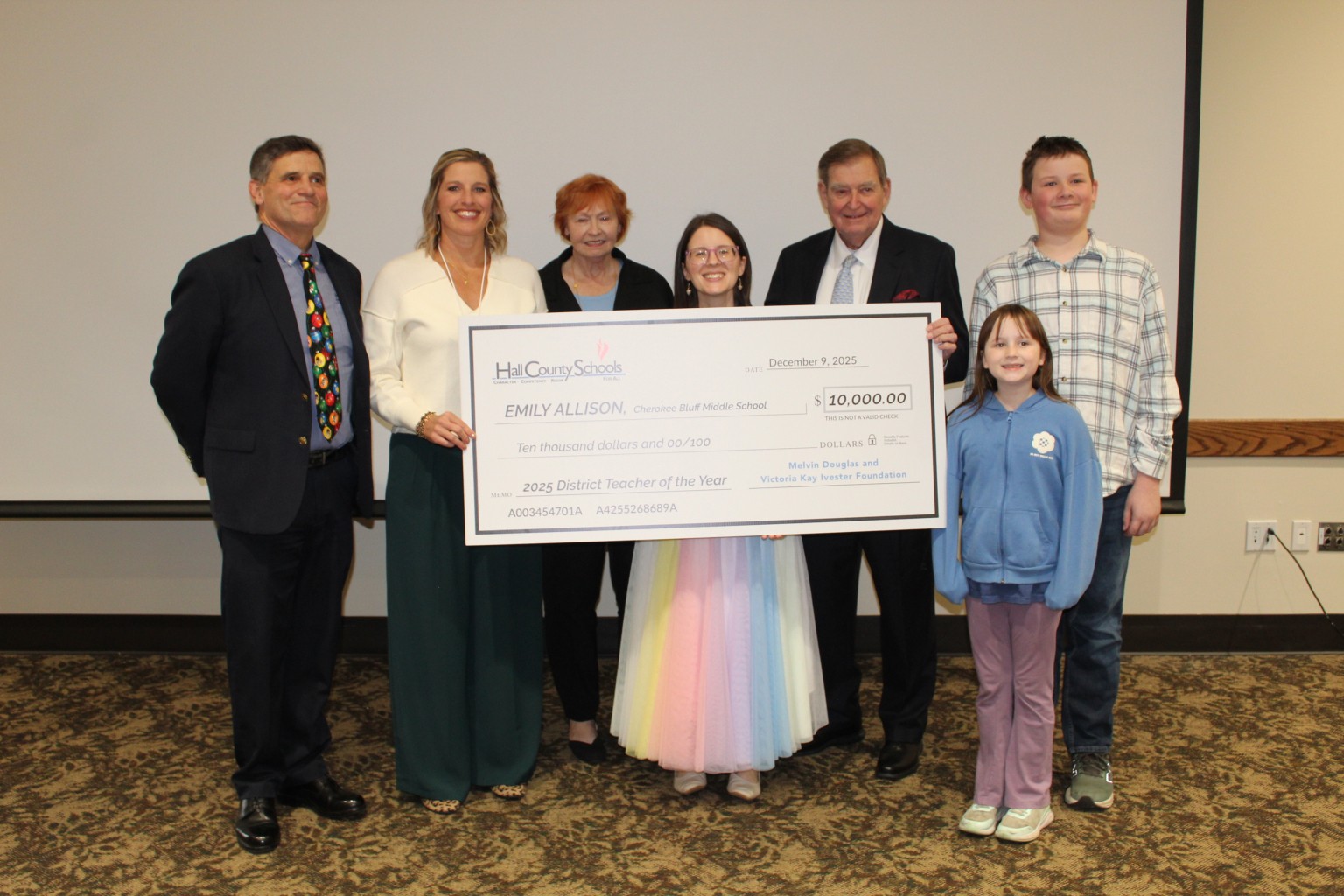 2025 Teacher of the Year Celebrations - Hall County Schools